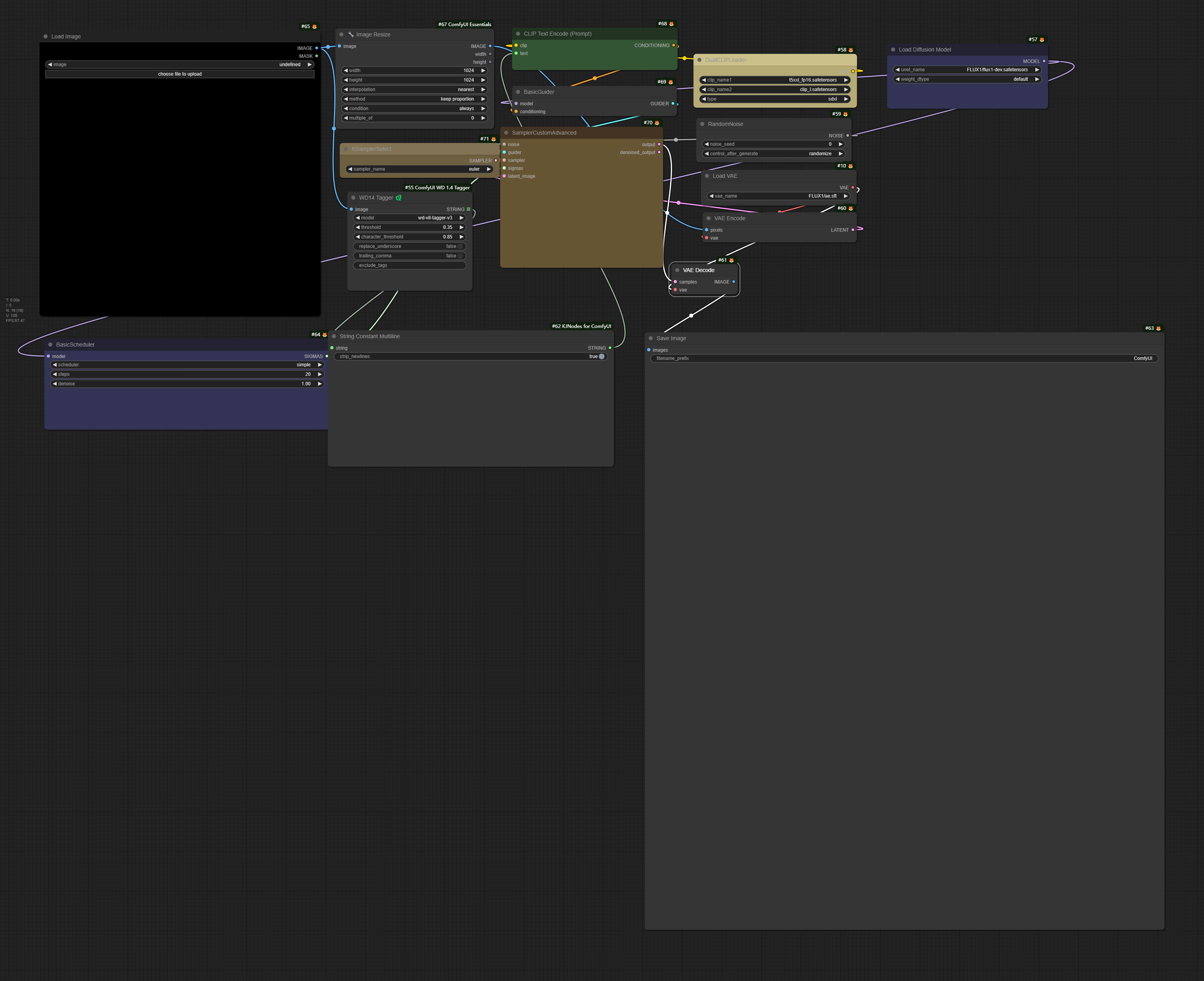 MimicPC - WD14 & Flux NF4: Reverse Prompting