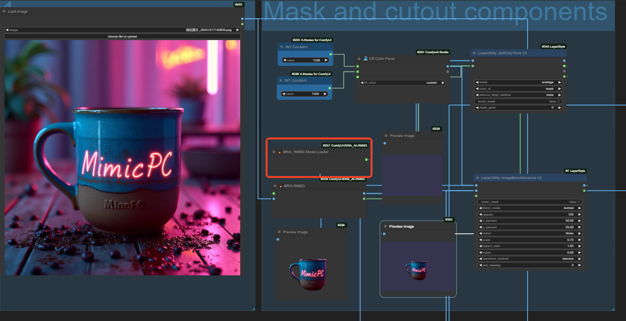 MimicPC - Flux&Lora: Christmas-Themed Product Display