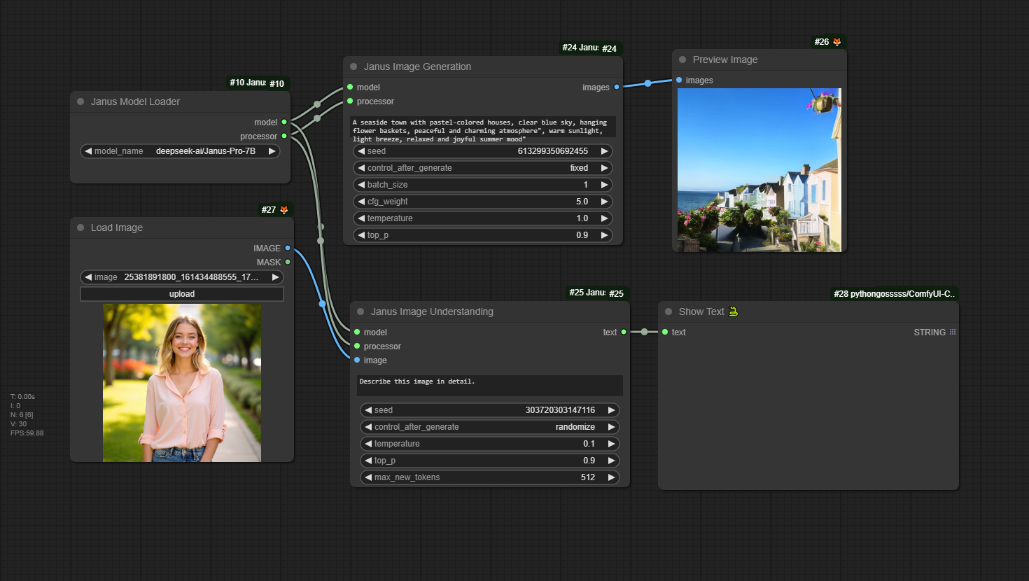 MimicPC - Deepseek&Janus: Img generation and understanding